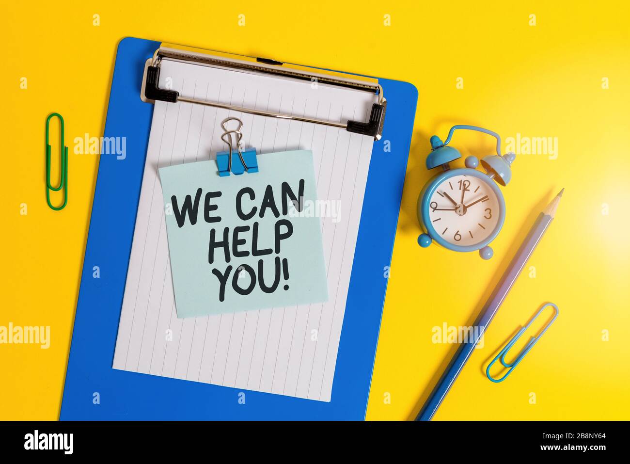 Conceptual hand writing showing We Can Help You. Concept meaning ...