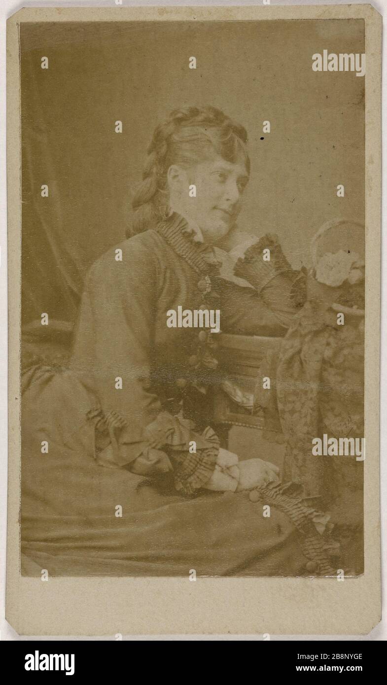 Portrait of Lucie Marie Davray (Marguerite Mago called) (1857- after ...