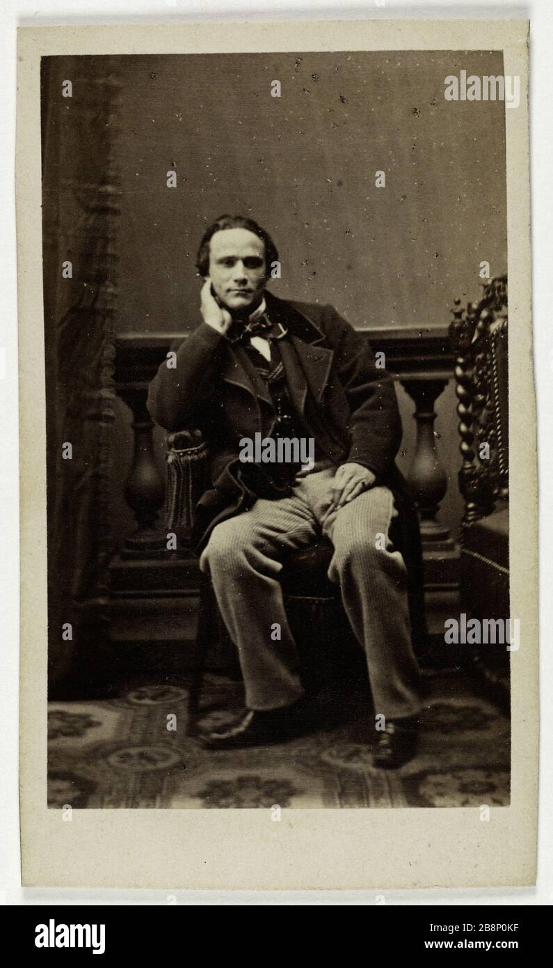 Portrait of Alexander Guyon (1830-1904), actor Portrait d'Alexandre ...