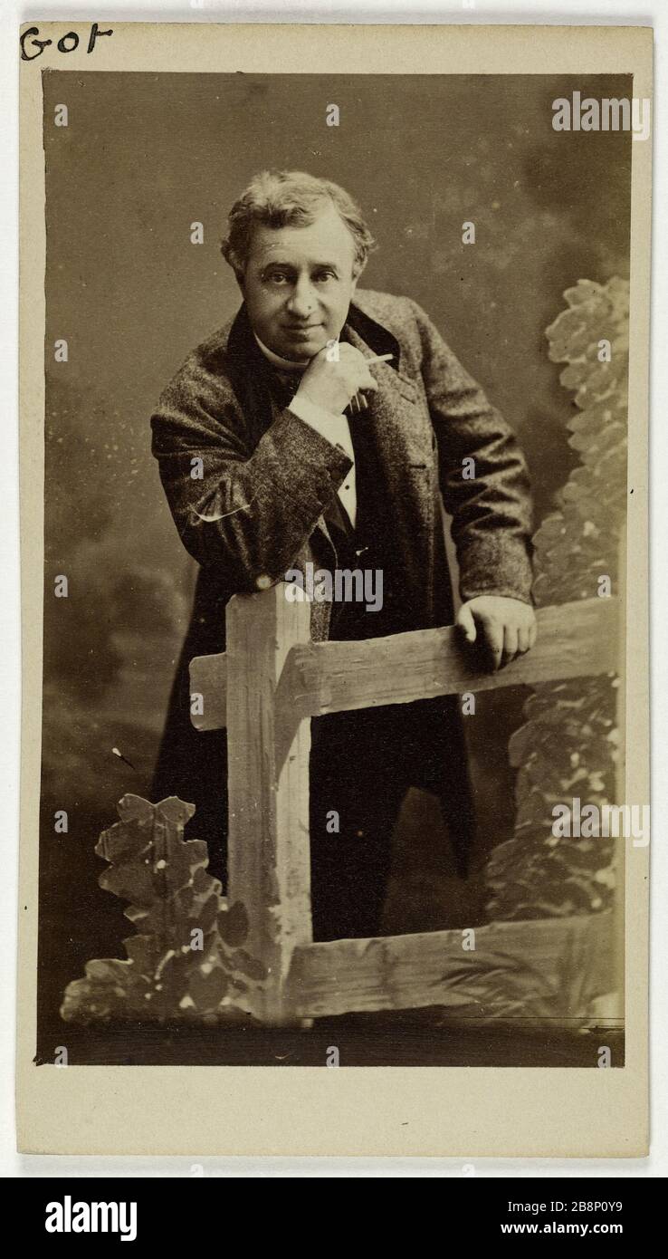 Portrait of Edmond Got, (1822-1901), (actor) Portrait de Got Edmond ...