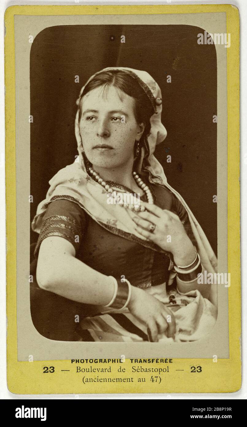 Portrait of Madame Lebel (actress) Portrait de Madame Lebel, actrice ...