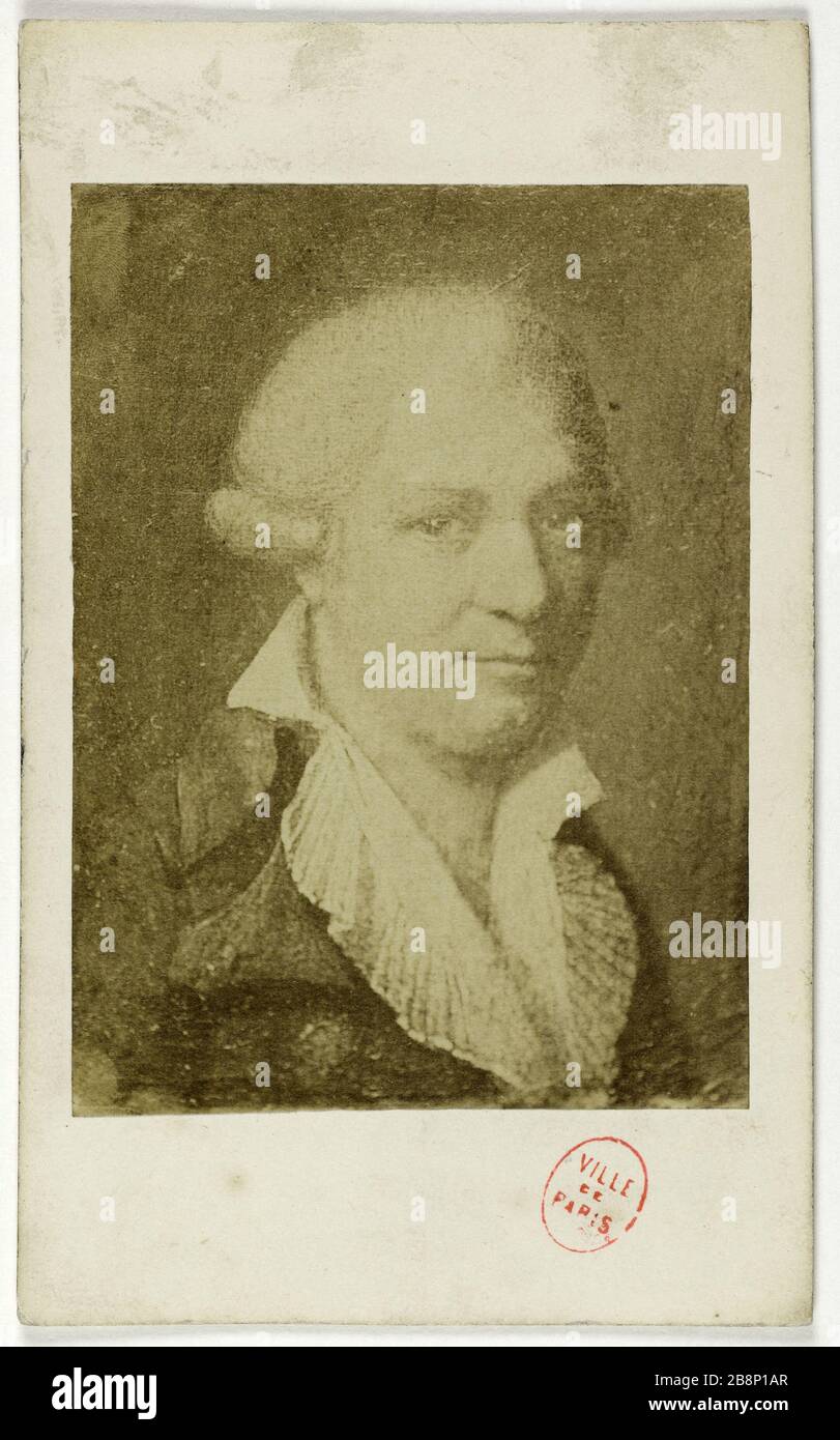 Portrait of Joseph Lebon, (1765-1795), (priest elected to the ...