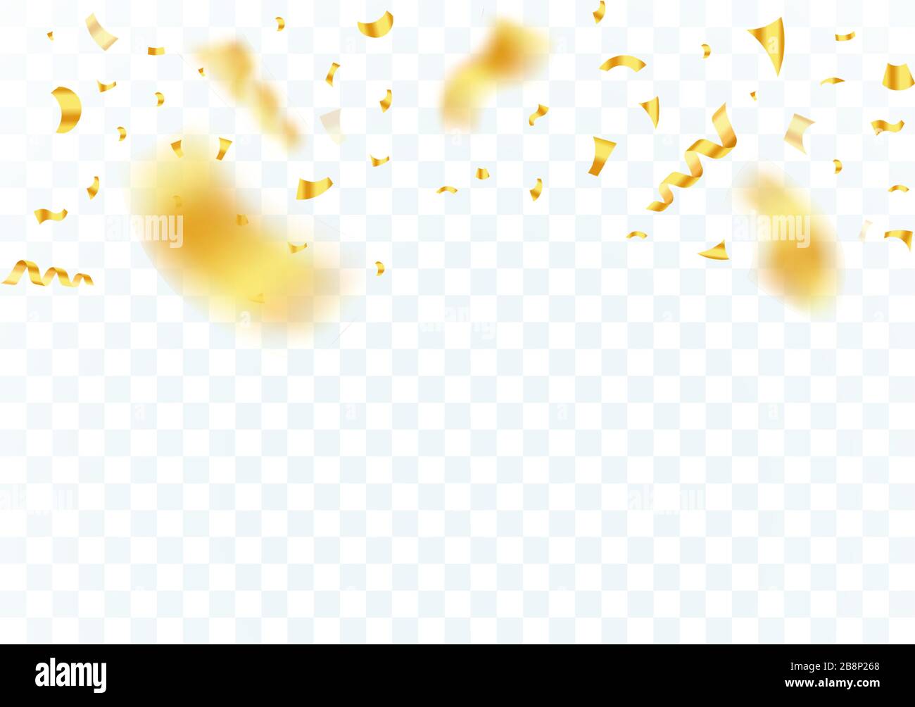 Falling Confetti Transparent