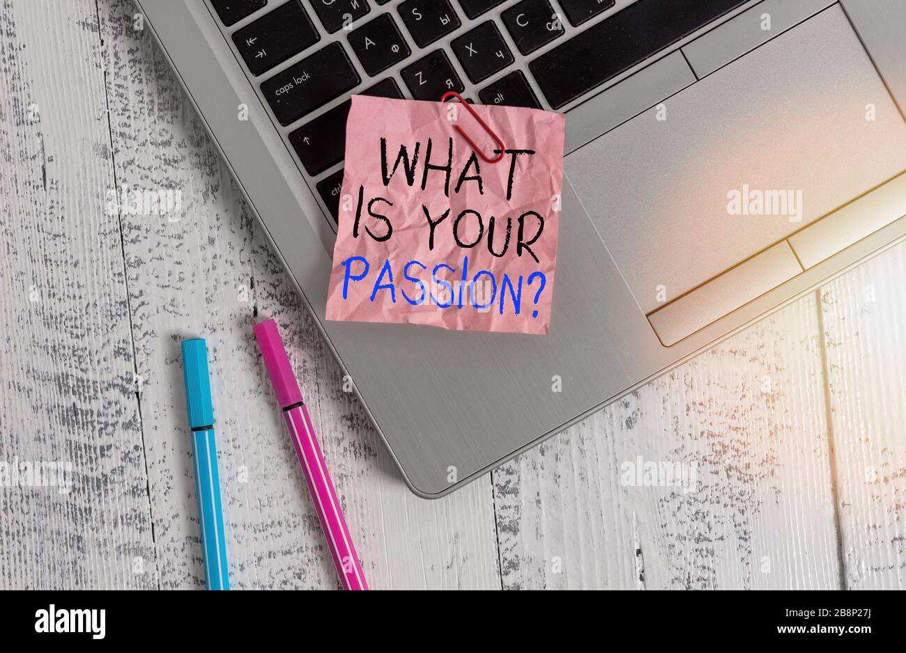 Conceptual hand writing showing What Is Your Passion Question. Concept ...
