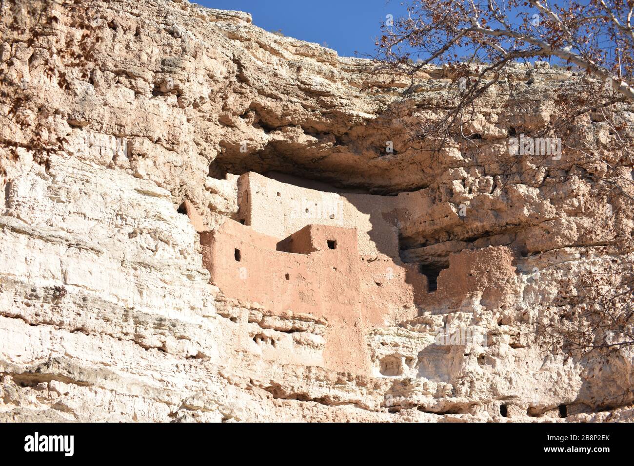 Camp Verde, AZ., U.S.A., Jan. 13, 2018. Arizona Montezuma Castle ...