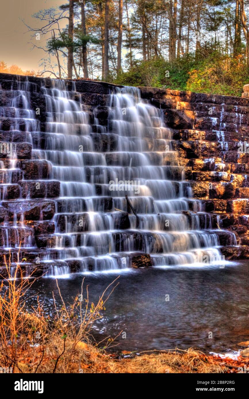 Otter Lake Dam, Virginia Stock Photo - Alamy