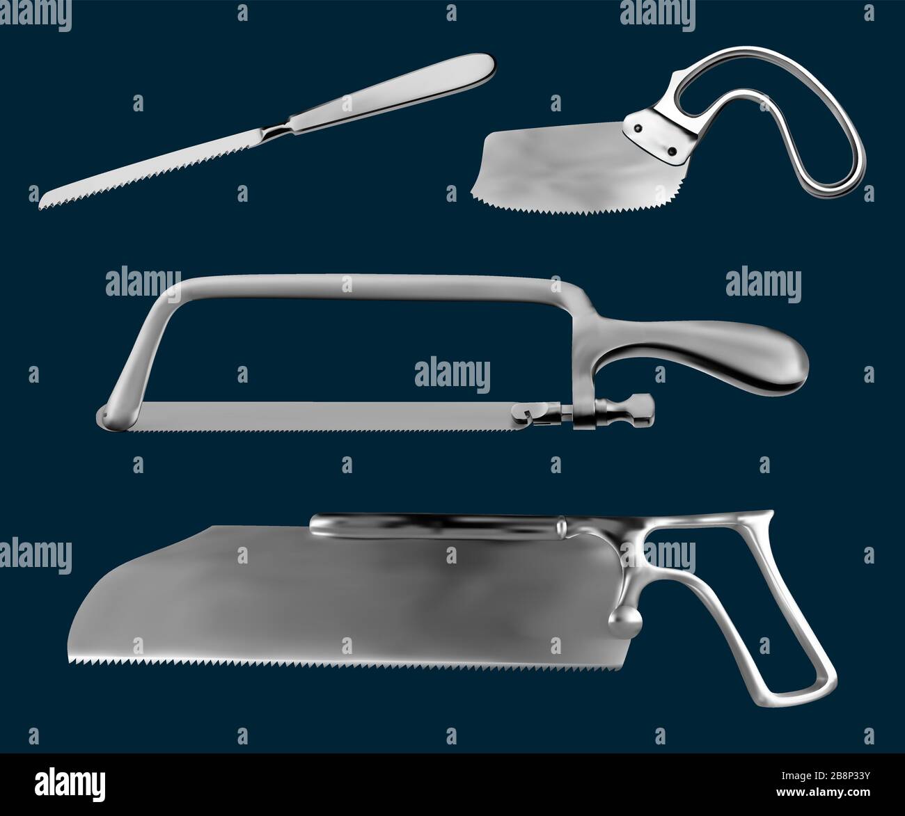 Bone saw hi-res stock photography and images - Alamy