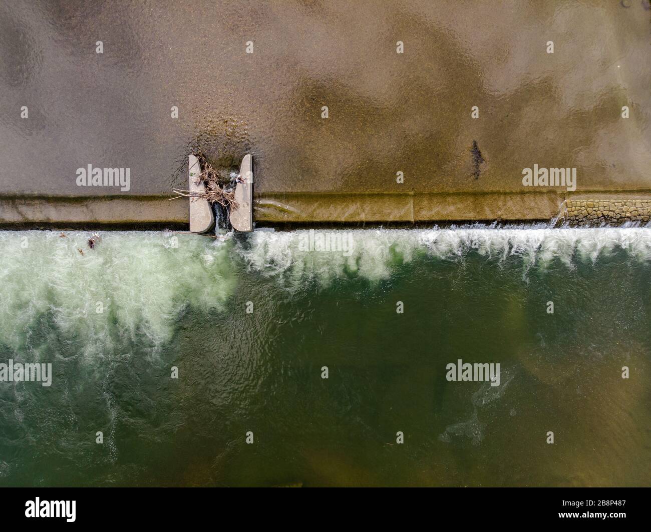 River from above Stock Photo - Alamy