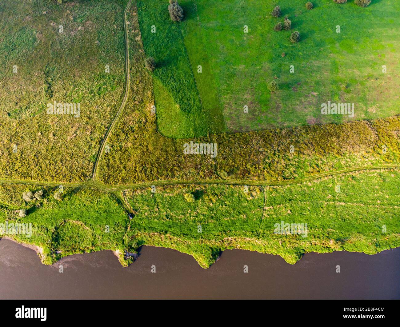 River from above Stock Photo - Alamy