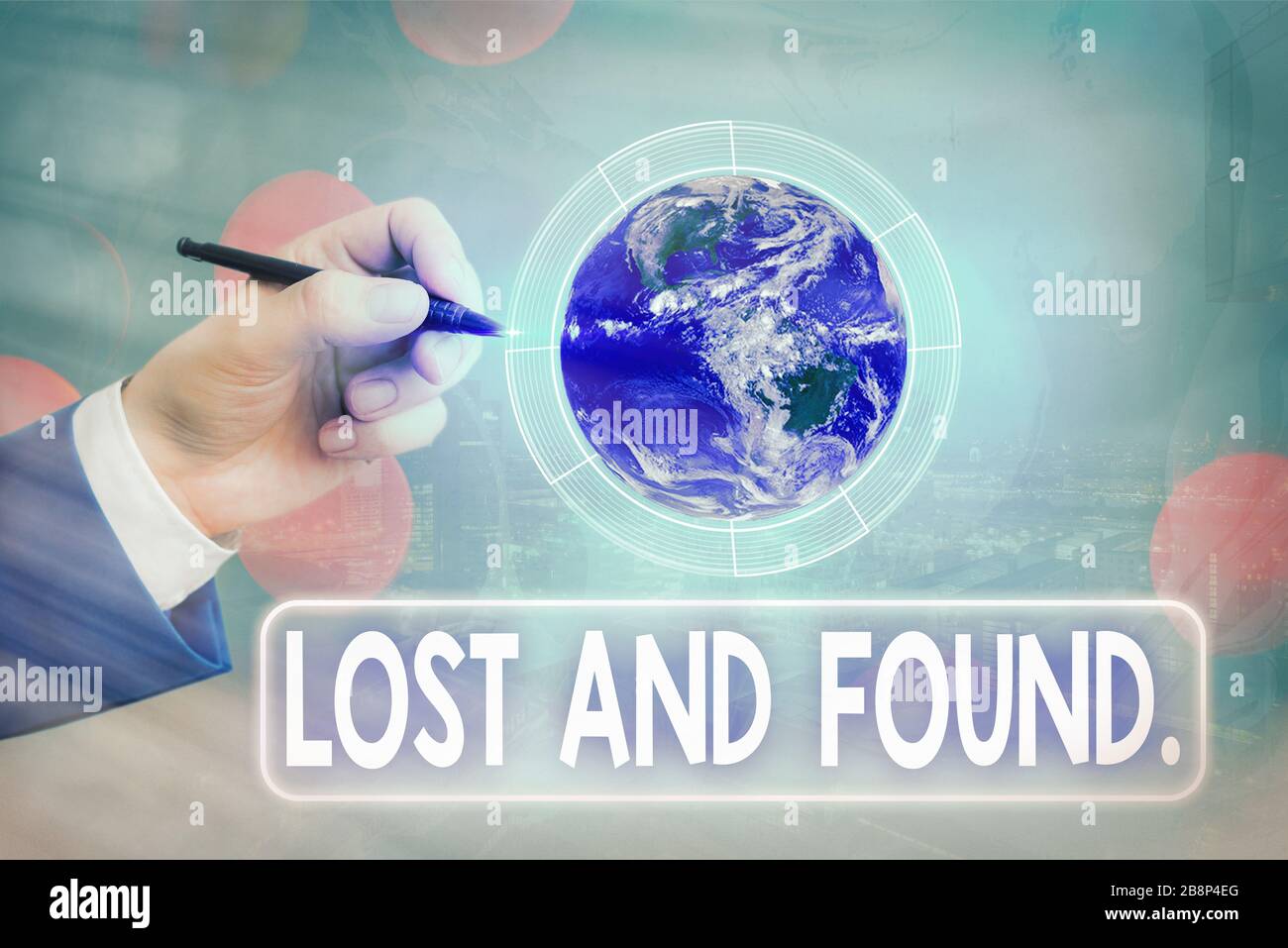 Conceptual hand writing showing Lost And Found. Concept meaning a place ...