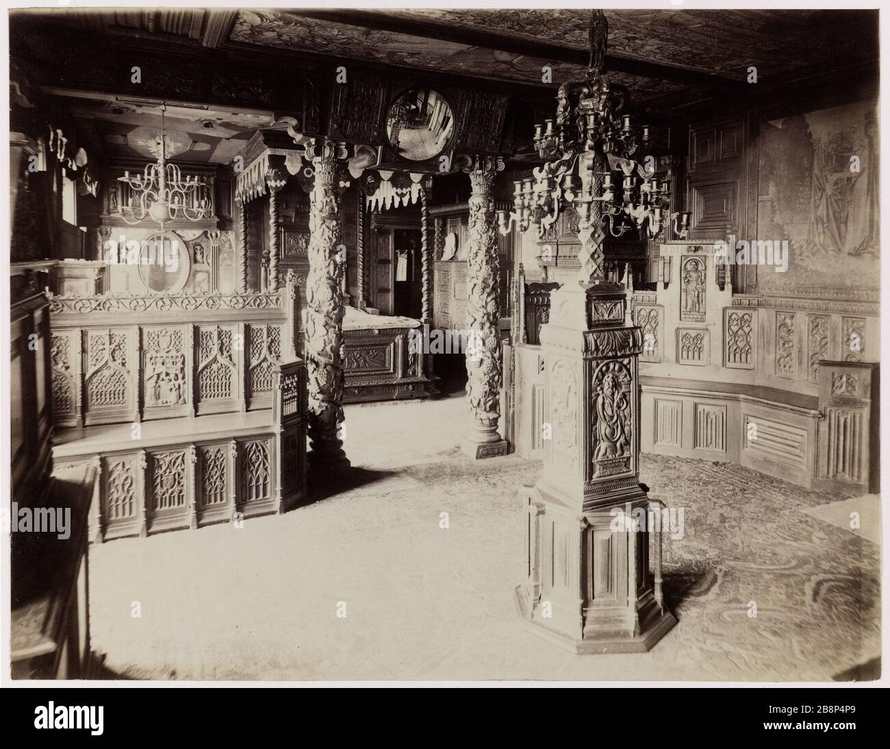 Hauteville House, the Oak Gallery, 2nd floor Hauteville House, la ...