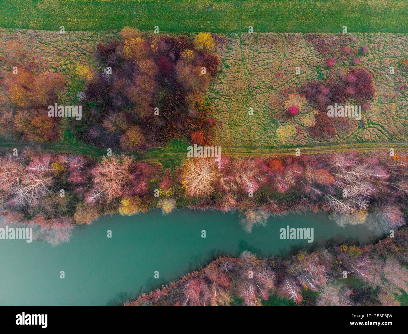 Lakes from above Stock Photo - Alamy