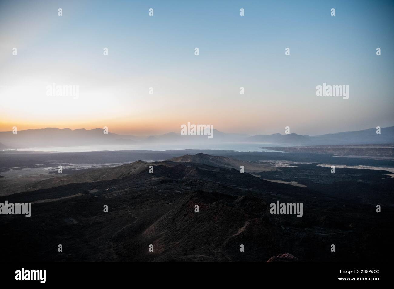 Africa, Djibouti, Ardoukoba. Landscape of Ardoukoba Stock Photo - Alamy