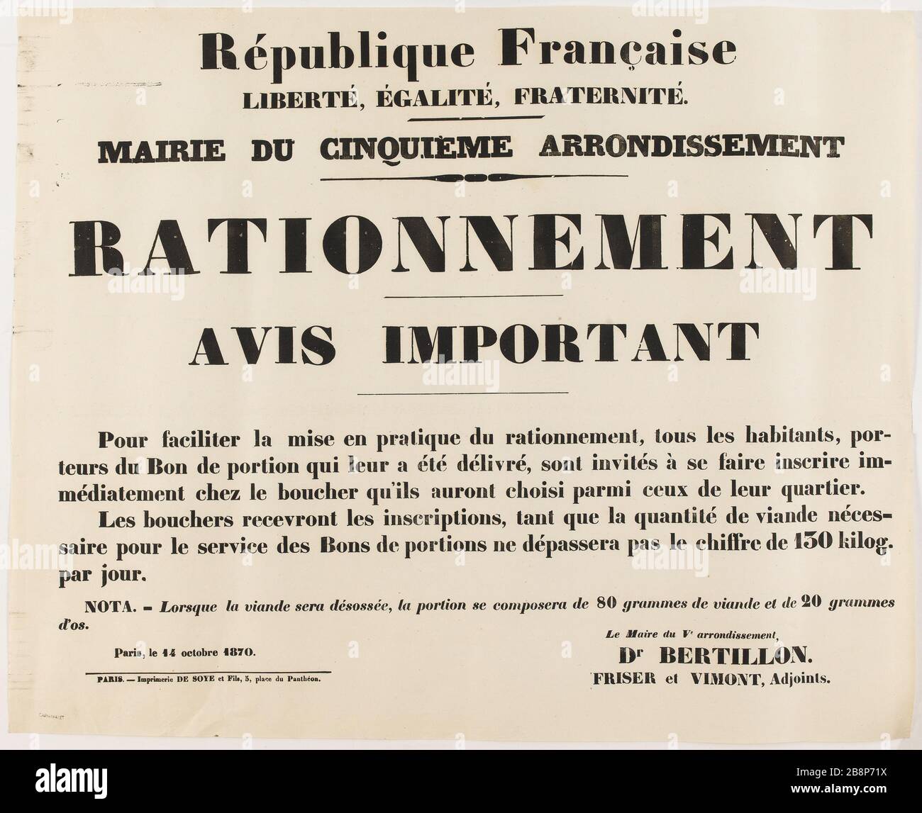 Rationnement paris hi-res stock photography and images - Alamy