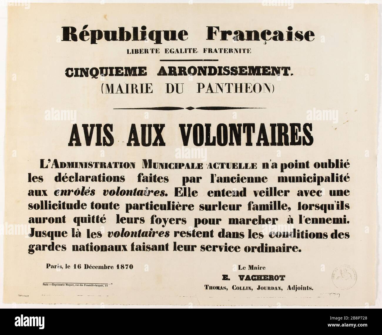 Liberte egalite et fraternite hi-res stock photography and images - Alamy
