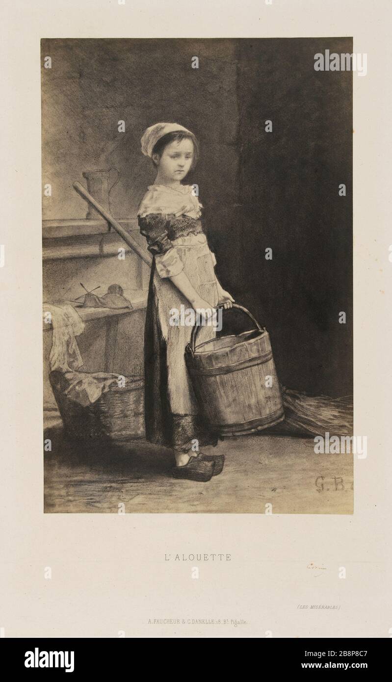 THE LARK (COSETTE ILLUSTRATION FOR "LES MISERABLES") Gustave Gustave ...