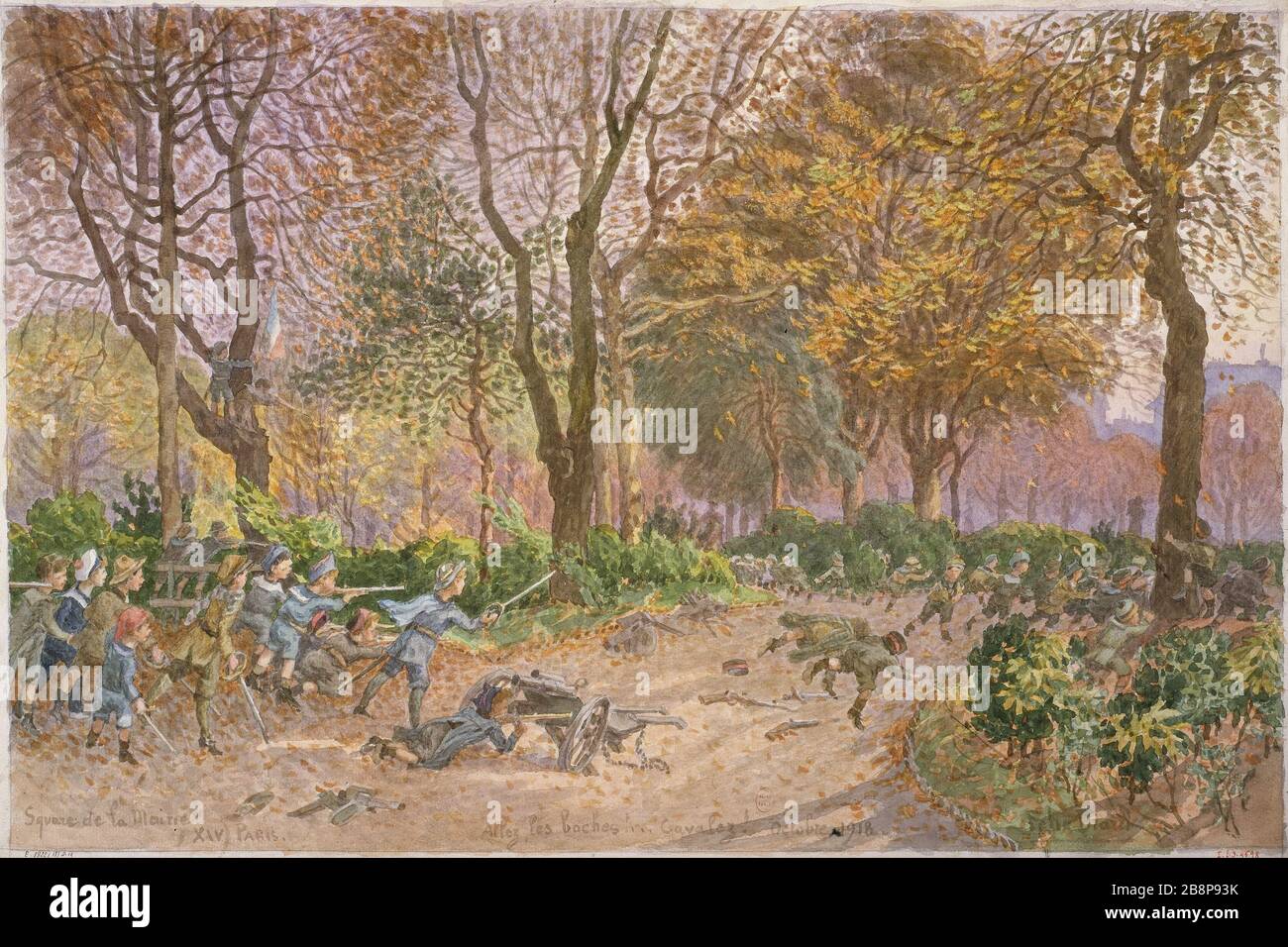 Courir caricature hi-res stock photography and images - Alamy