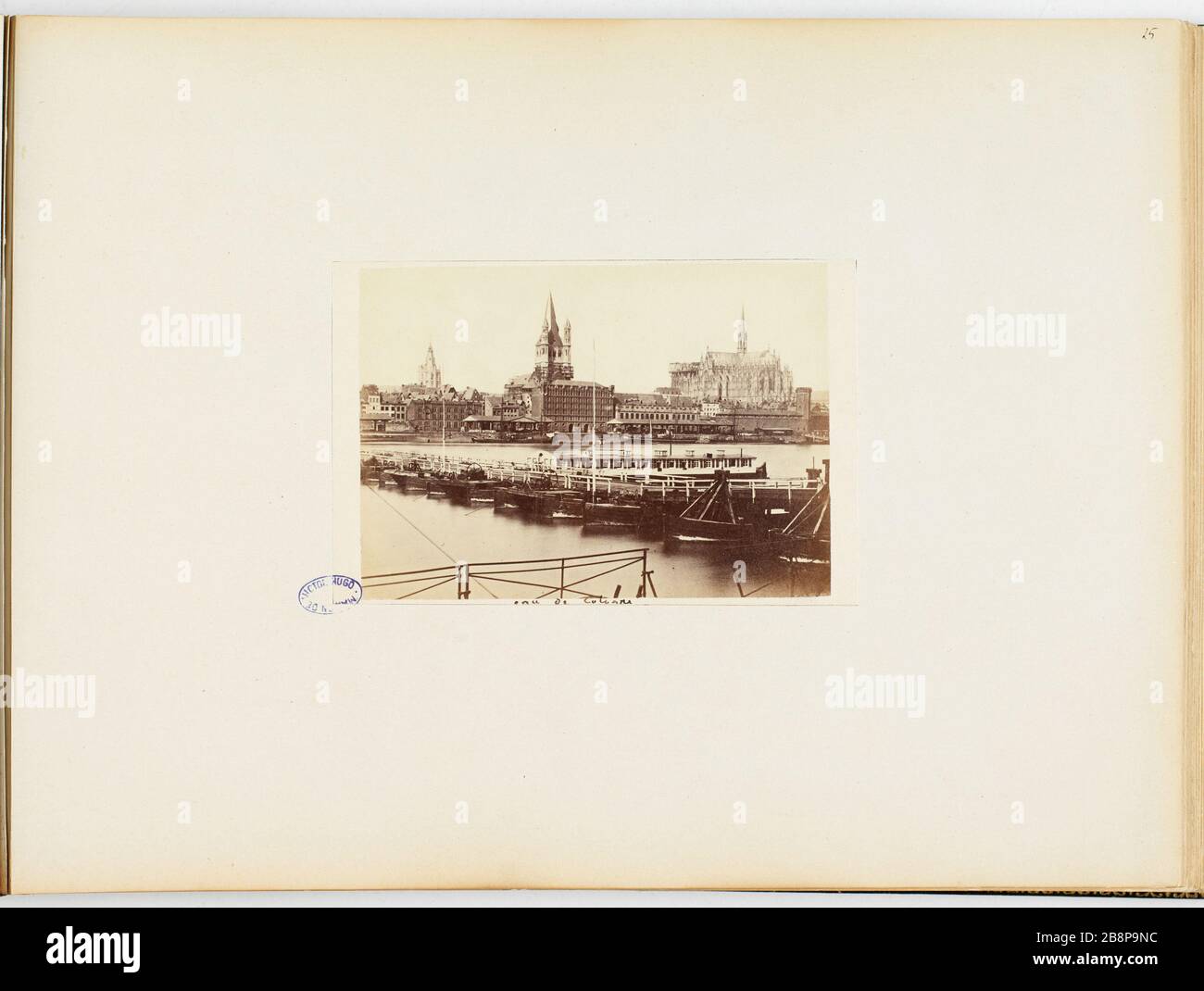 Vue sur la ville de cologne hi-res stock photography and images - Alamy