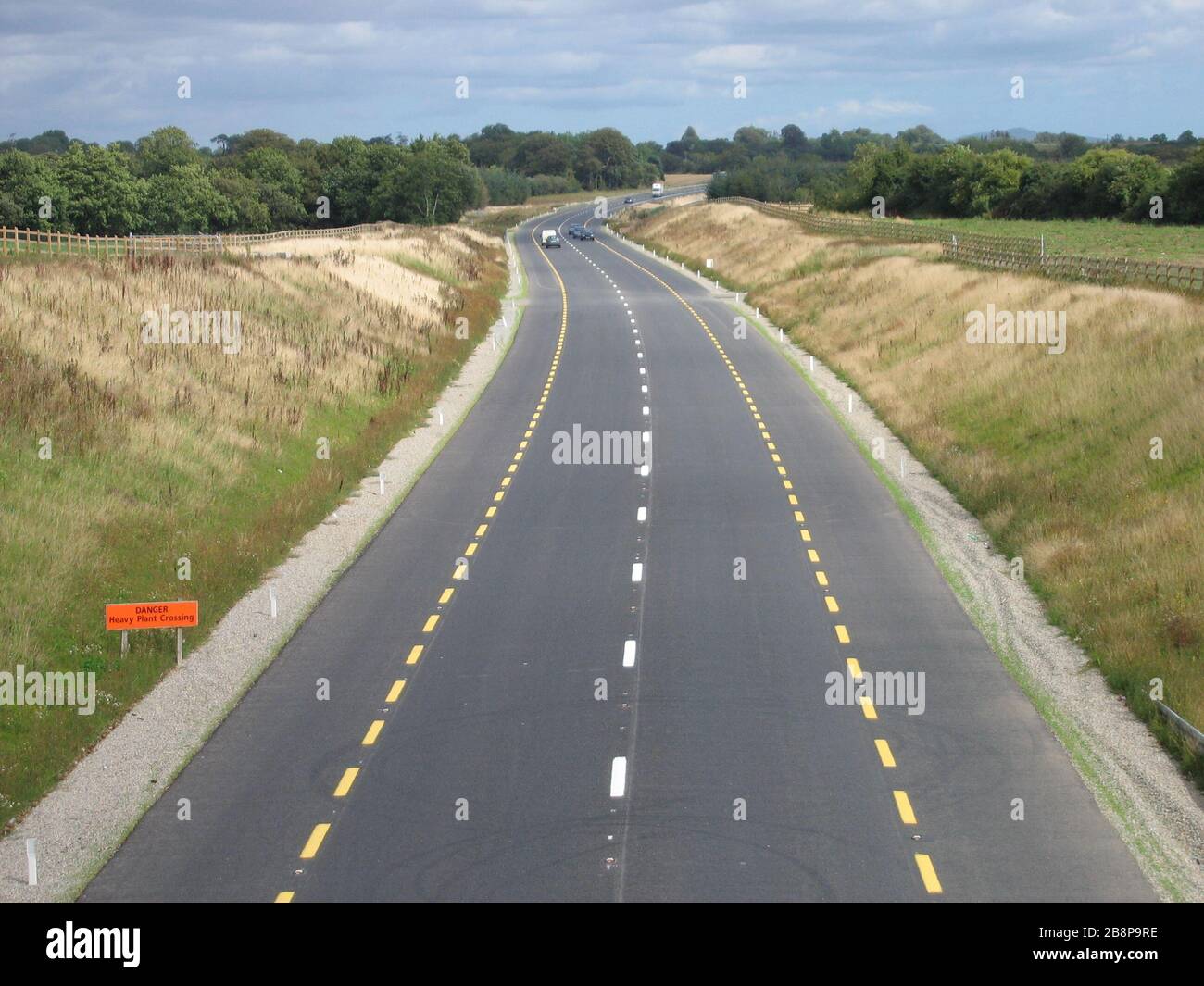Single Carriageway Road High Resolution Stock Photography and Images ...