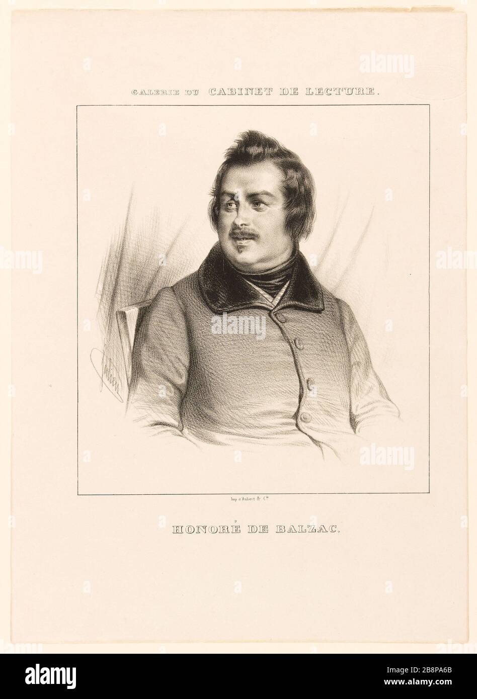 Honoré de Balzac Julien, Bernard-Romain (1802-1871). "Honoré de Balzac ...