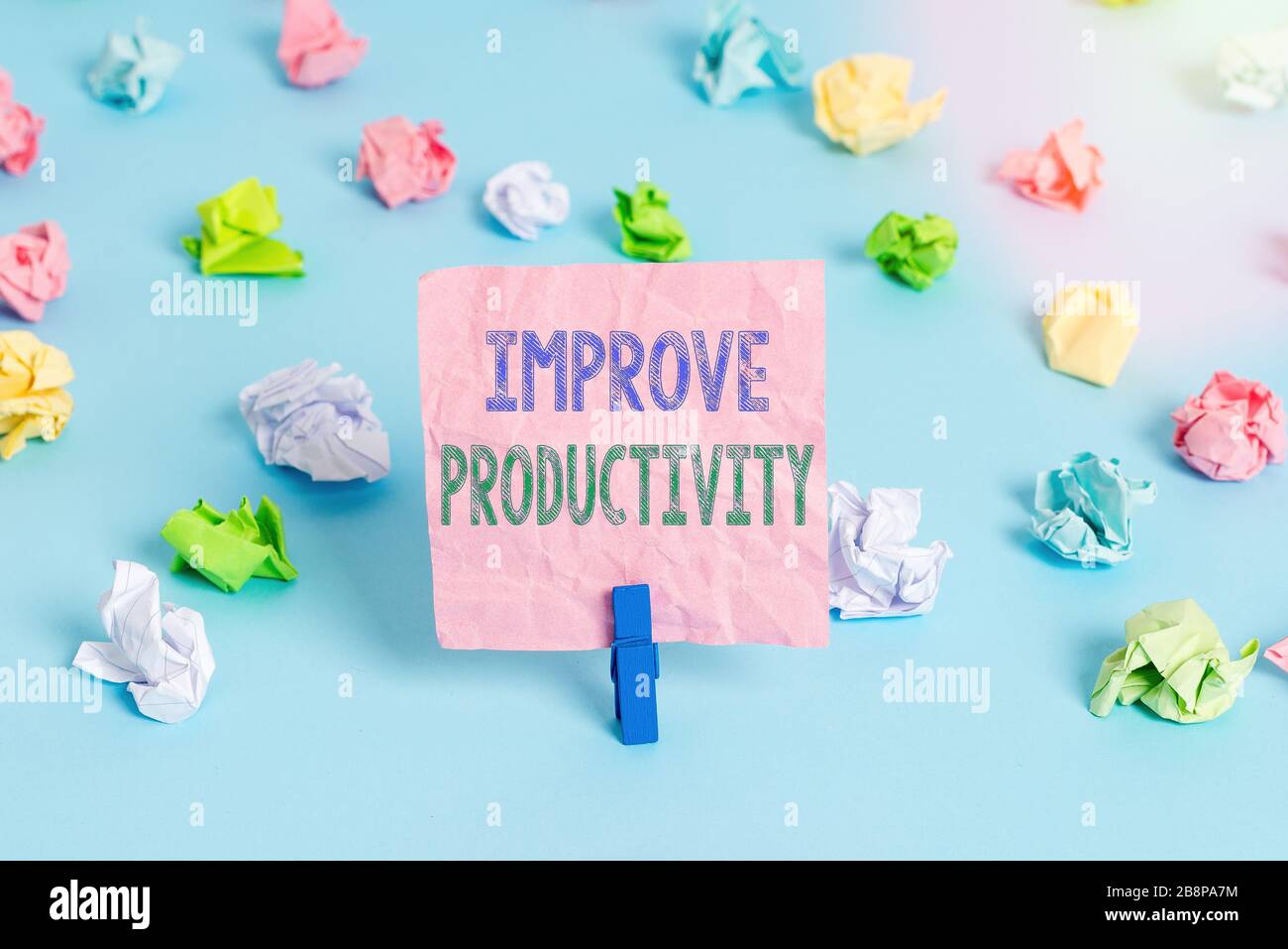 Conceptual hand writing showing Improve Productivity. Concept meaning ...