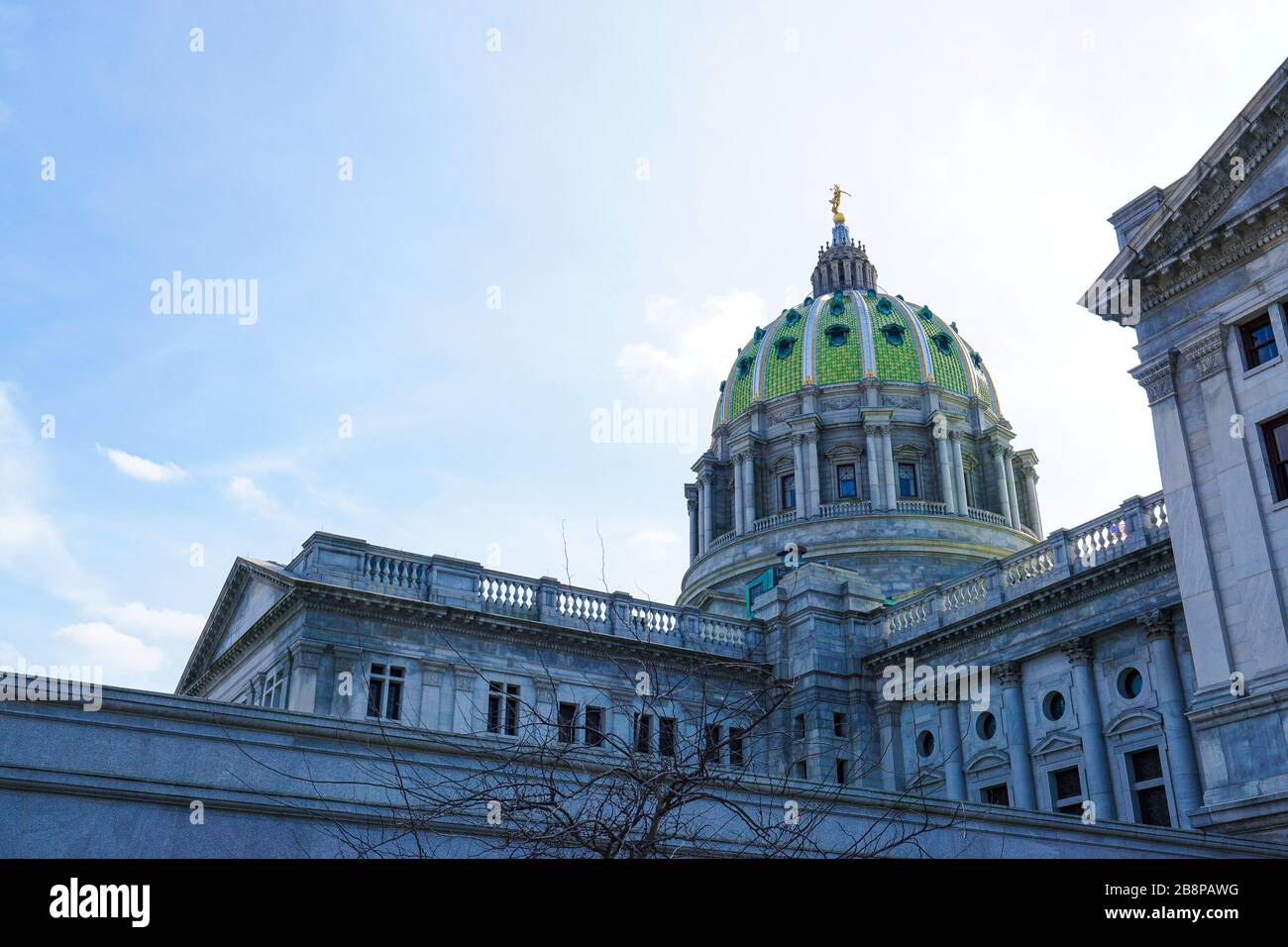Pennsylvania State Capitol Building Stock Photo - Alamy