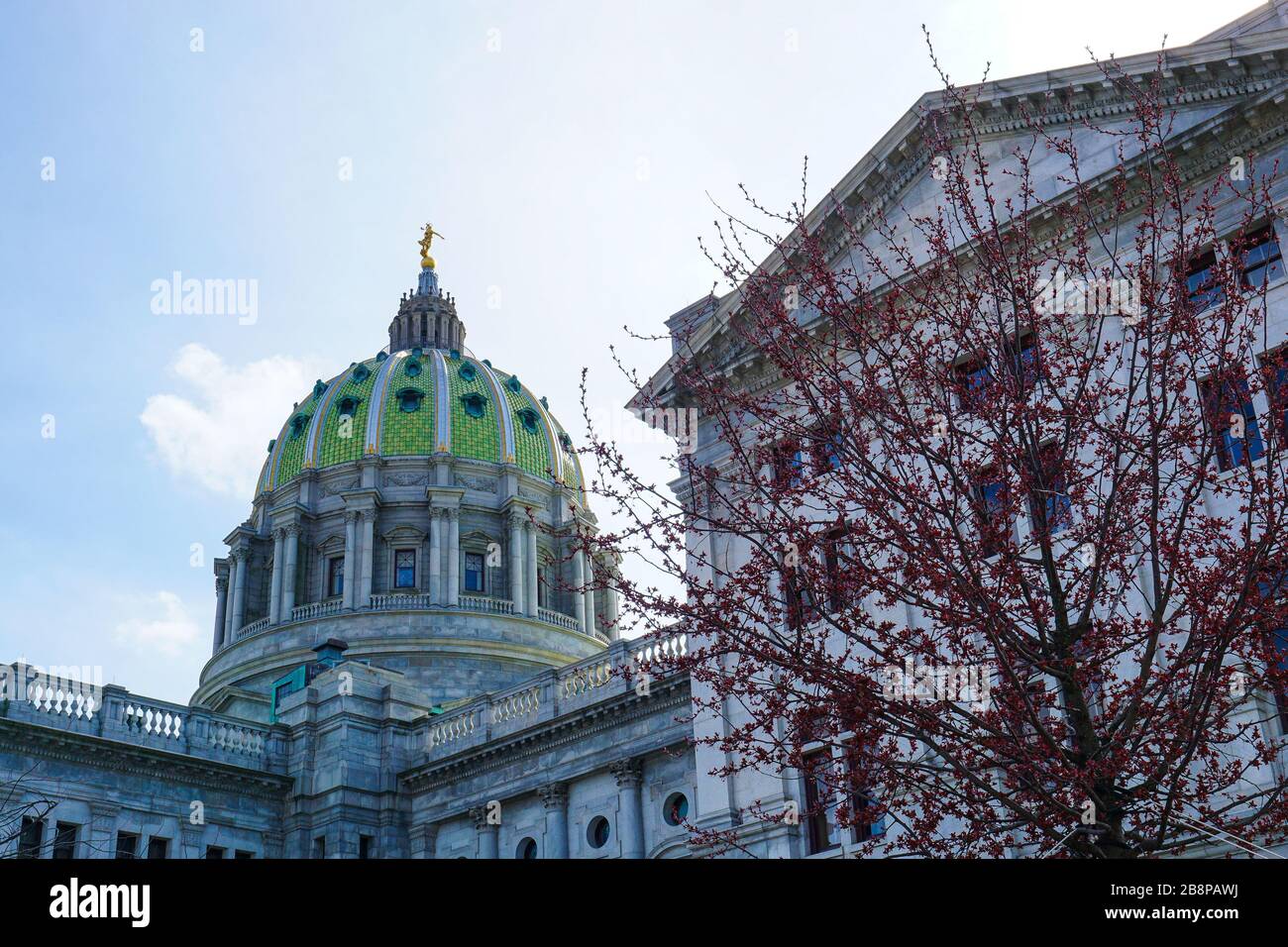 Pennsylvania State Capitol Building Stock Photo - Alamy