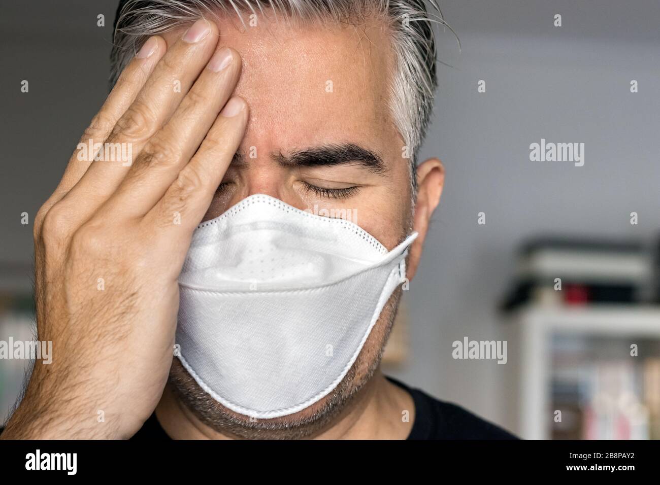Forehead mask hi-res stock photography and images - Alamy