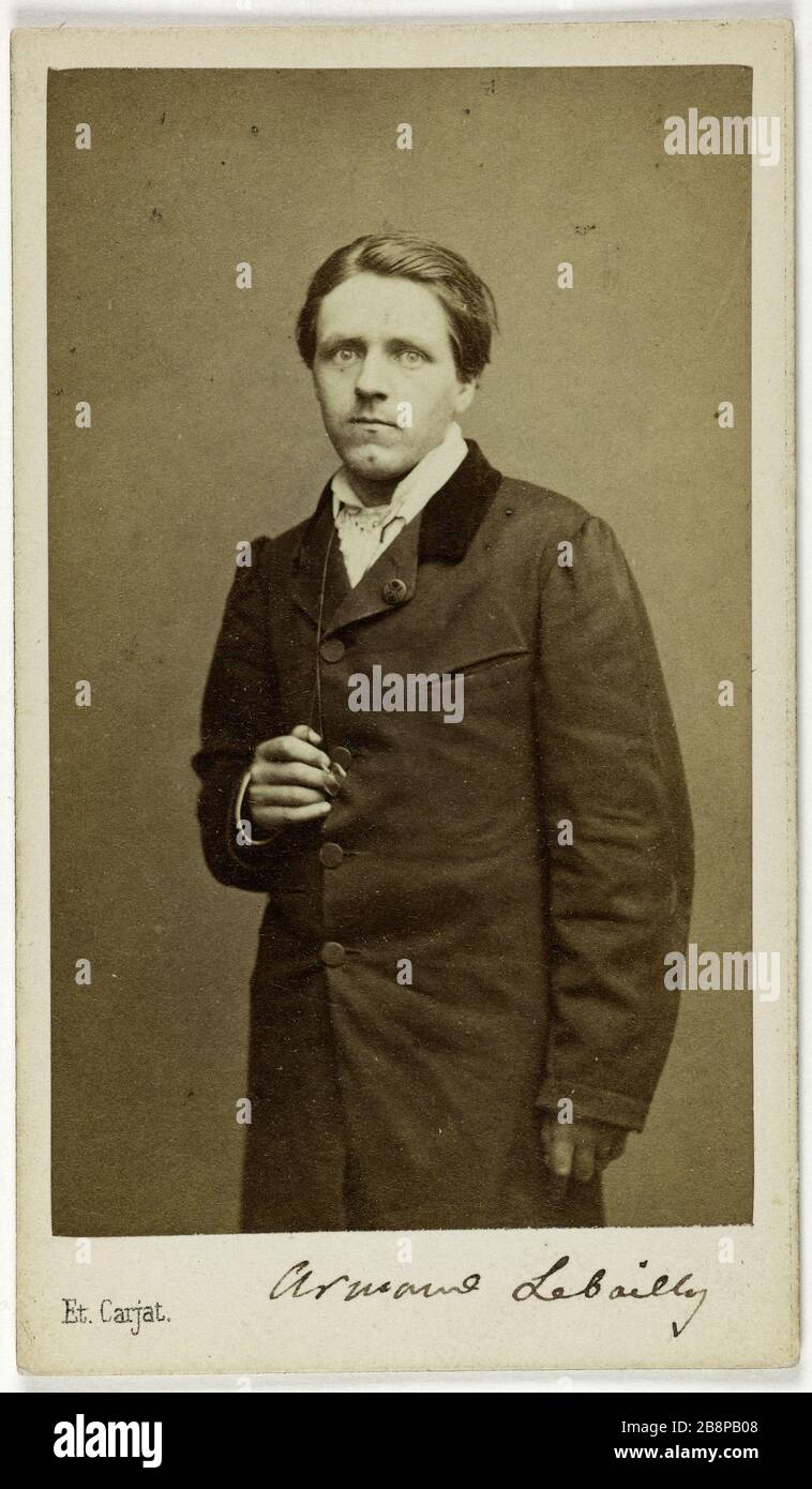 Portrait of Armand Lebailly Portrait de Lebailly Armand. Carte de ...