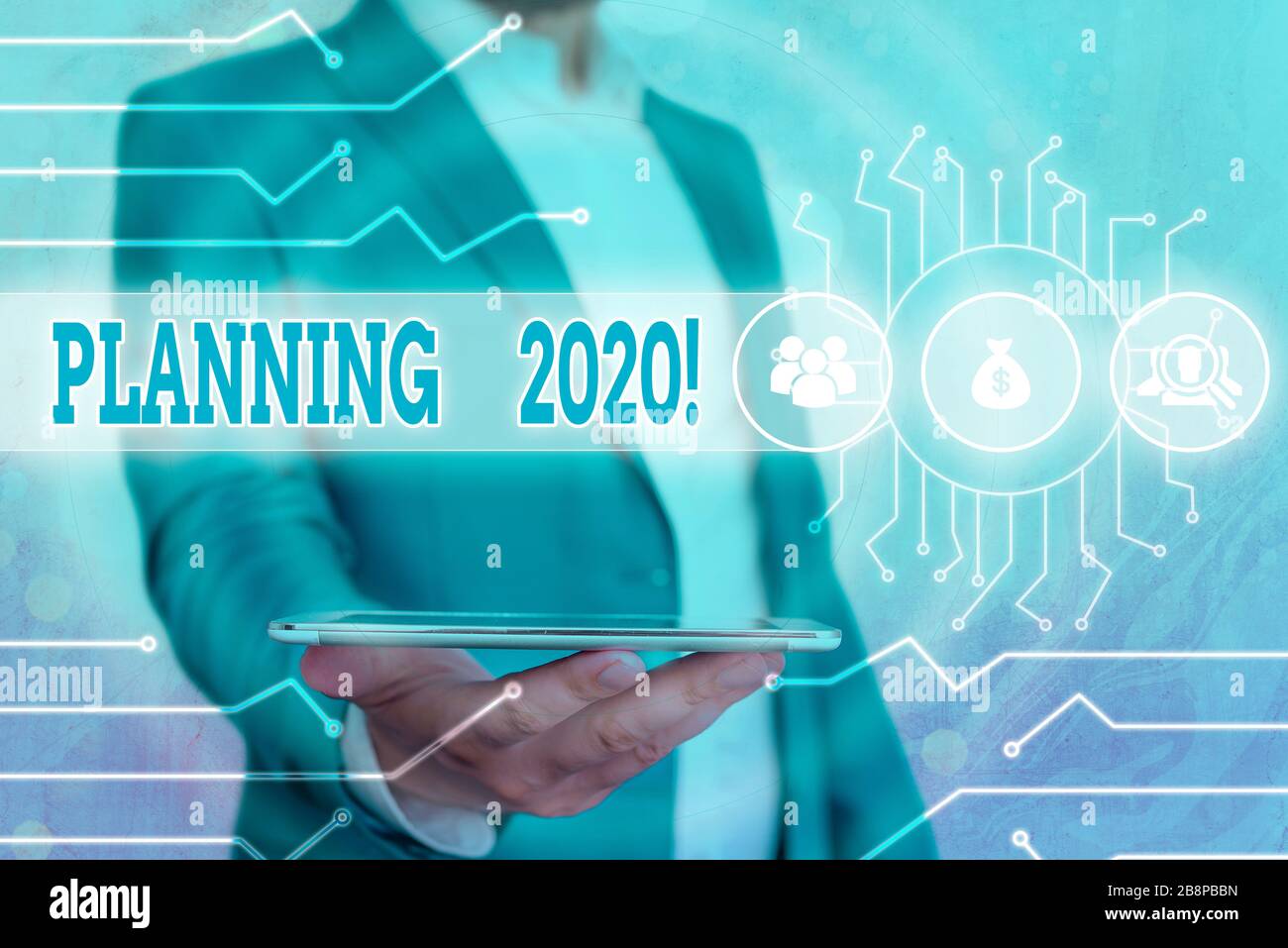 Text sign showing Planning 2020. Business photo showcasing process of ...