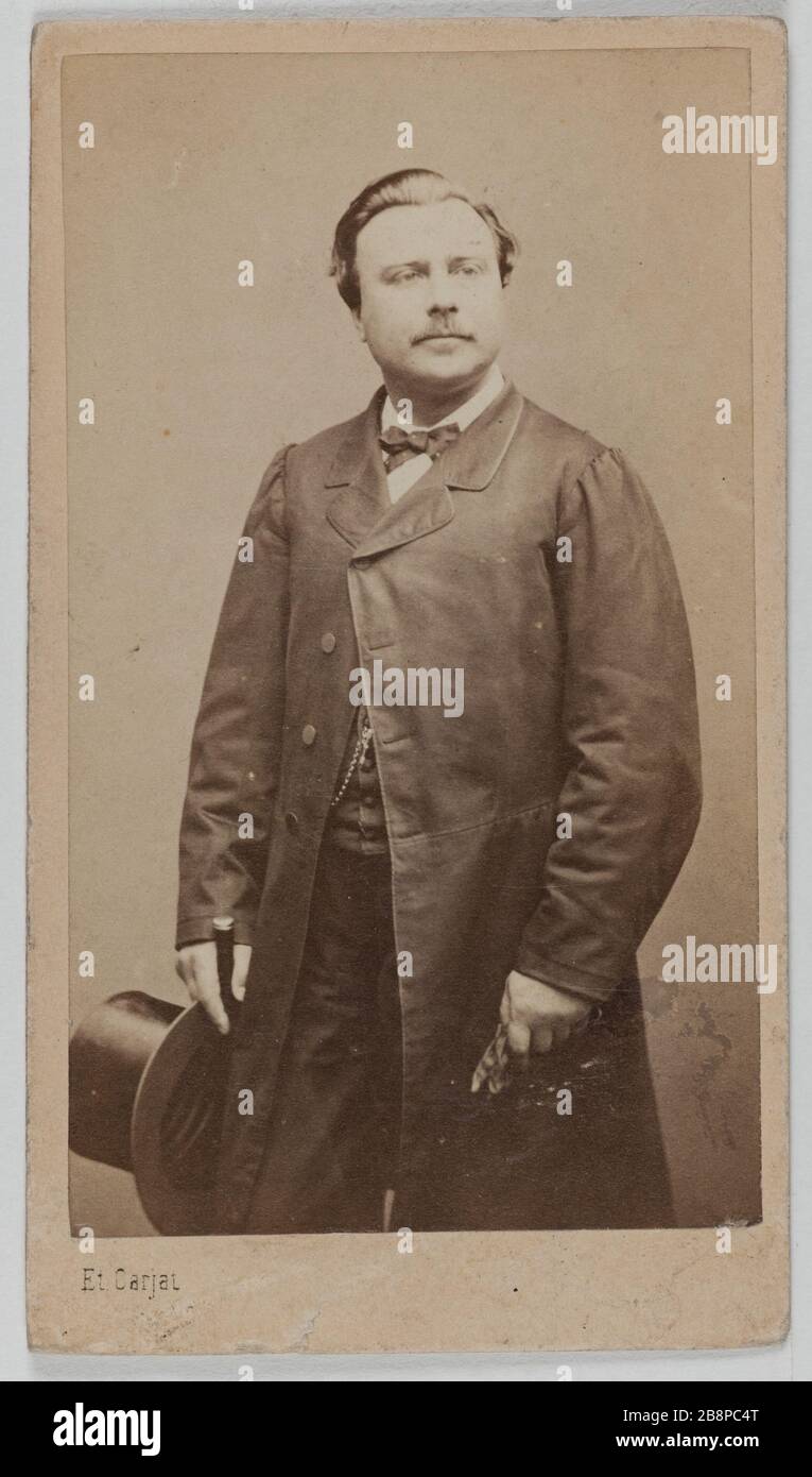 Portrait of Adolphe Lesage, (singer) Portrait d'Adolphe Lesage ...
