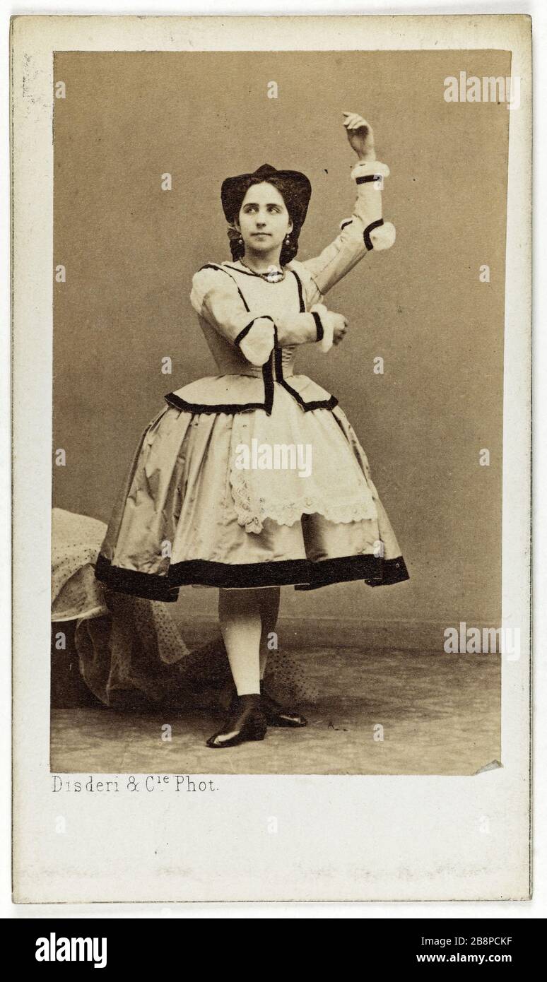 Portrait of Morando, a dancer at the Opera. Portrait de Morando ...