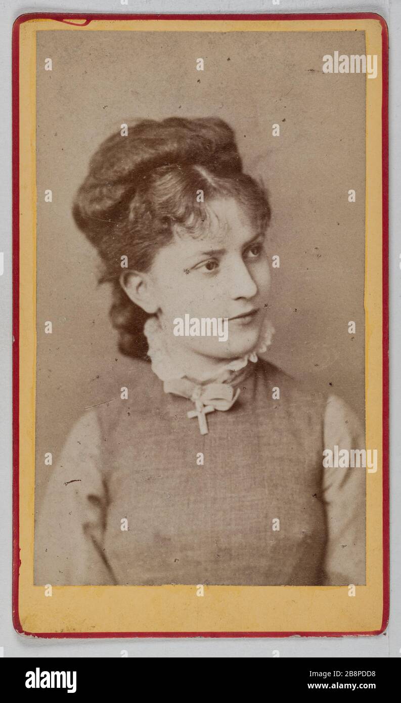 Portrait of Alice Lody (actress) Portrait d'Alice Lody, actrice. 1860 ...