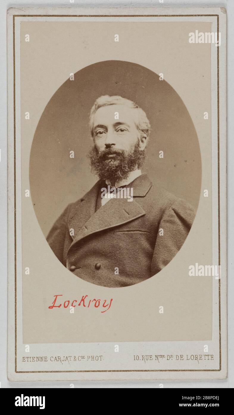 Portrait of Edouard Lockroy, (Edward Simon says), (1838-1913 ...