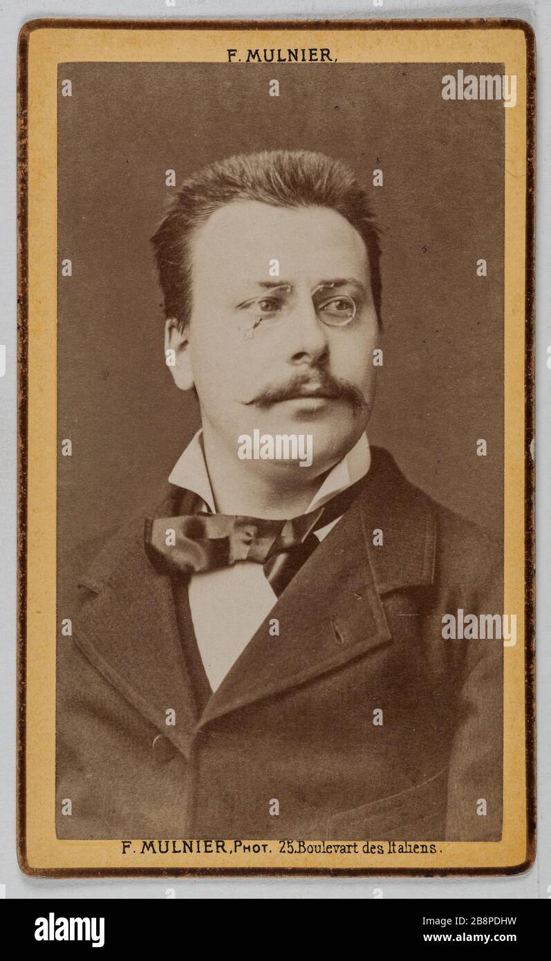 Portrait of Lorain Portrait de Lorain. 1860-1890. Carte de visite ...