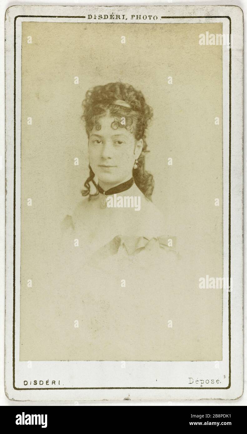 Portrait of Moses, dancer at the Opera. Portrait de Moyse, danseuse à l ...