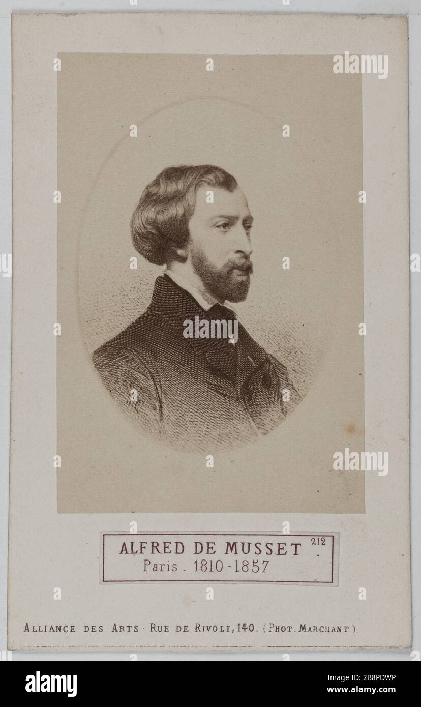 Alfred de musset 1810 1857 hi-res stock photography and images - Alamy