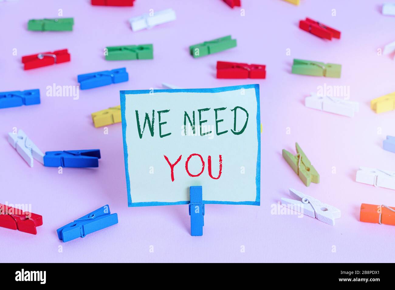 Text sign showing We Need You. Business photo text asking someone to ...