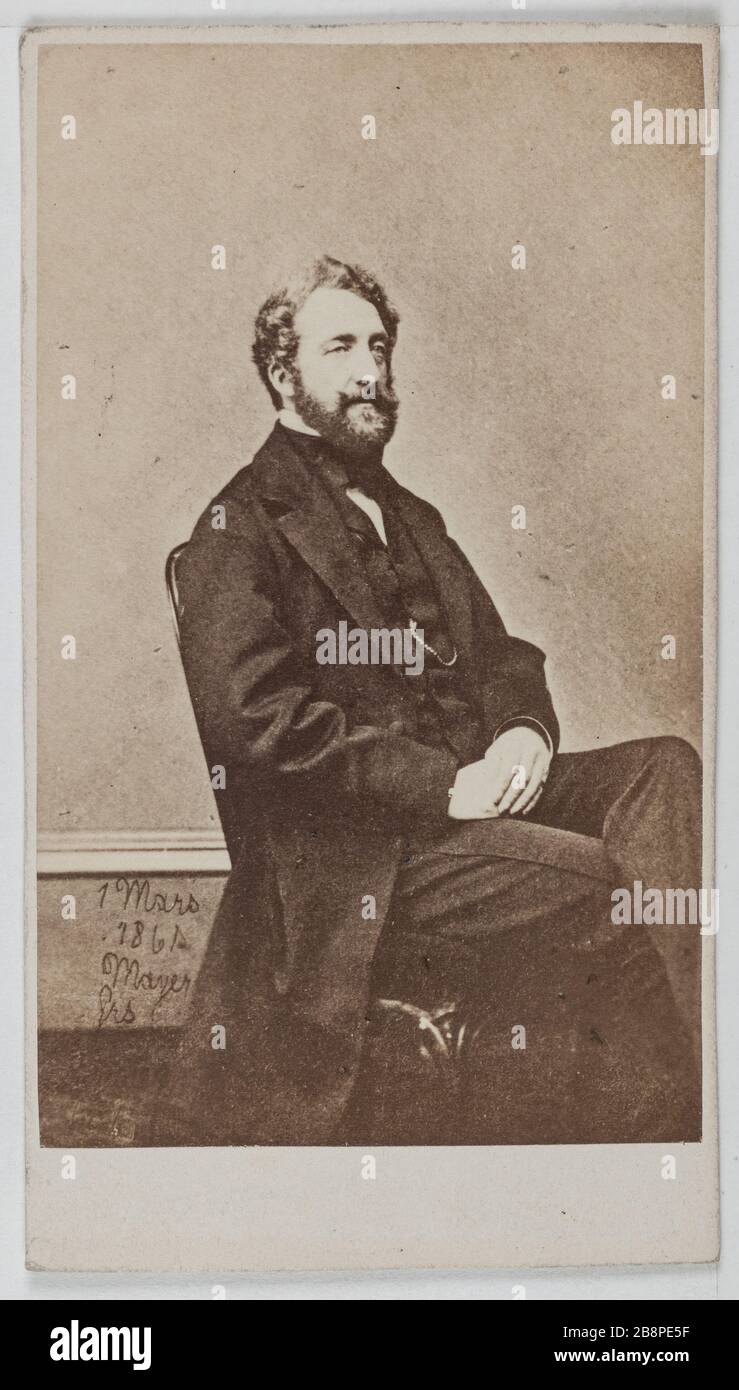 Portrait of Louis Charles of Orleans (1814-1896), Duke of Nemours ...