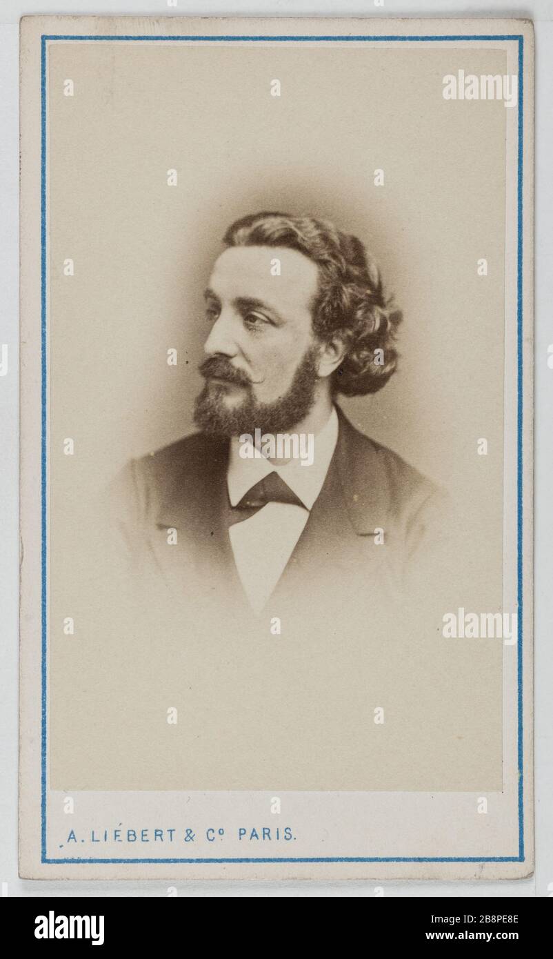 Portrait of Nicolas said Nicolini, light tenor at the Theater of the ...
