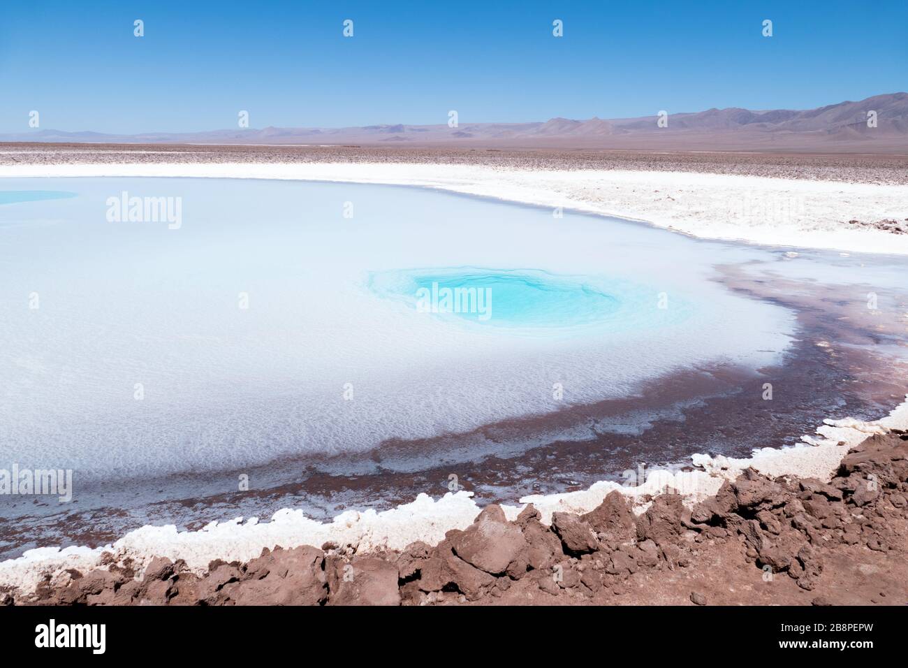 Hidden lagoons of Baltinache or Seven Lagoons, one of the secret places ...