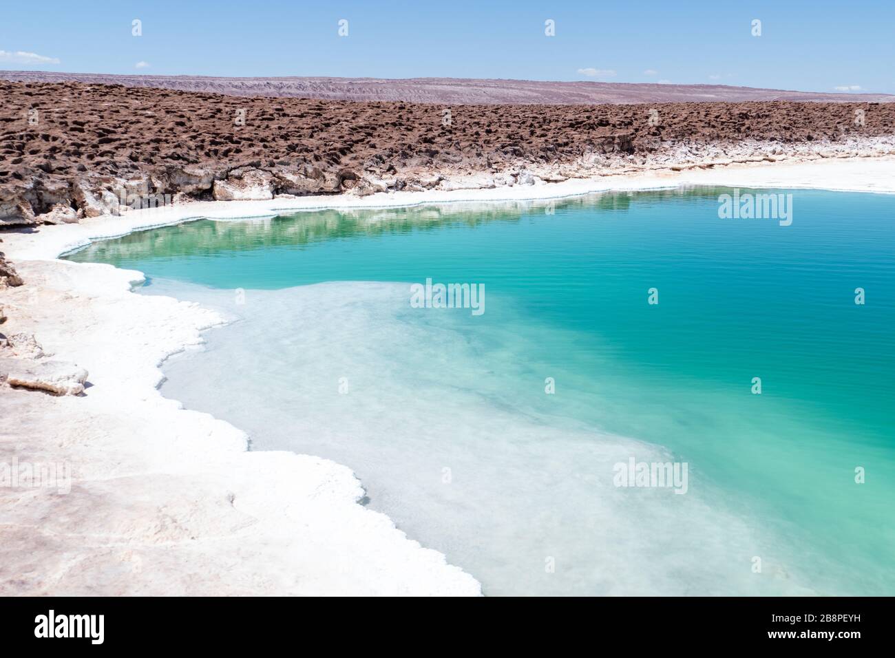 Hidden lagoons of Baltinache or Seven Lagoons, one of the secret places ...