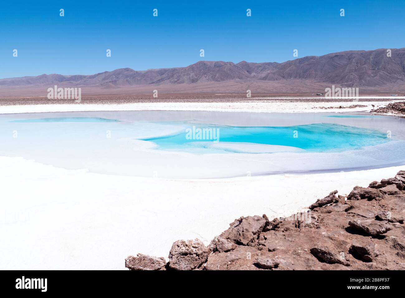 Hidden lagoons of Baltinache or Seven Lagoons, one of the secret places ...