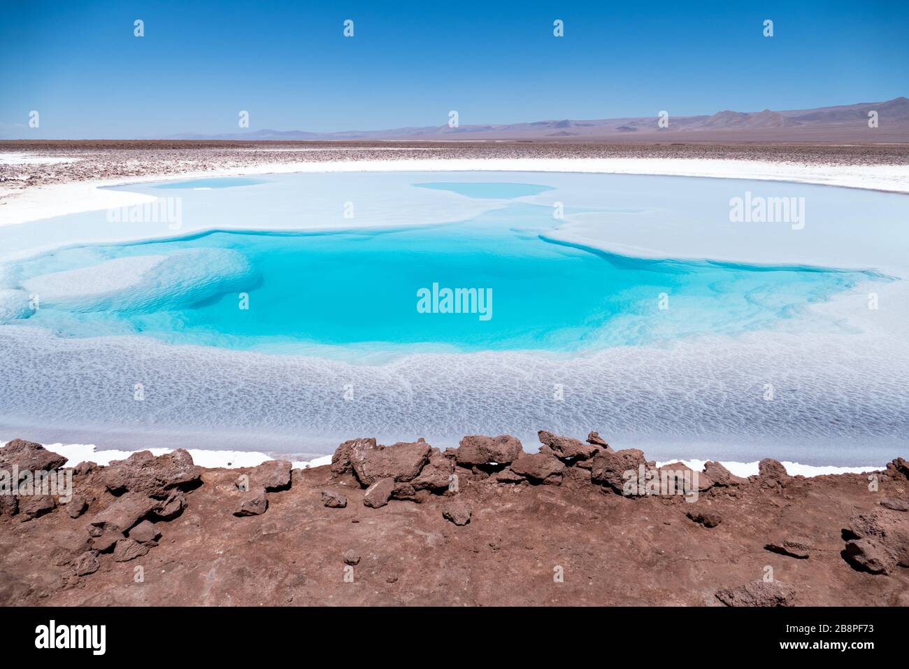 Hidden lagoons of Baltinache or Seven Lagoons, one of the secret places ...