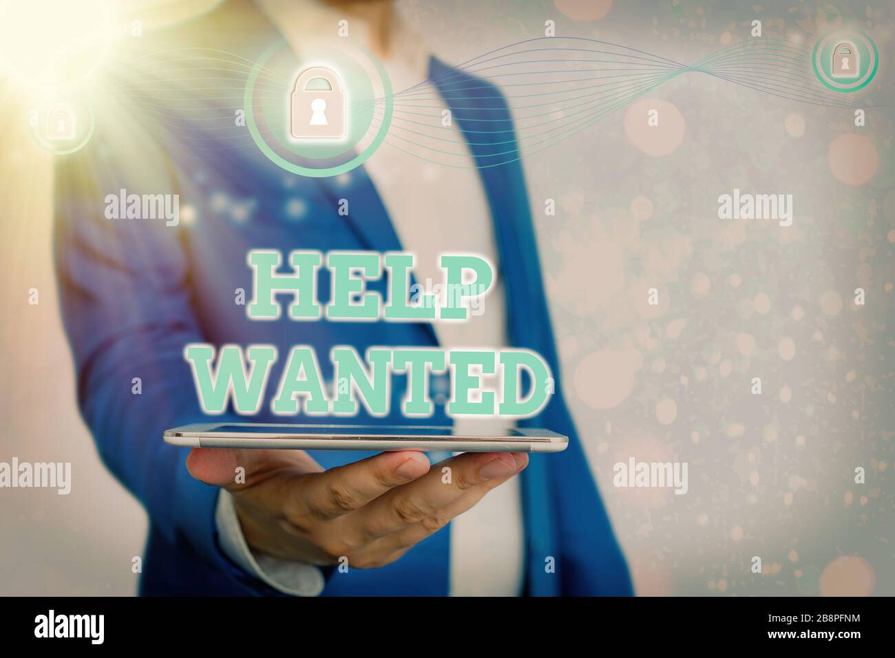 Handwriting text Help Wanted. Conceptual photo An ad in the paper an ...