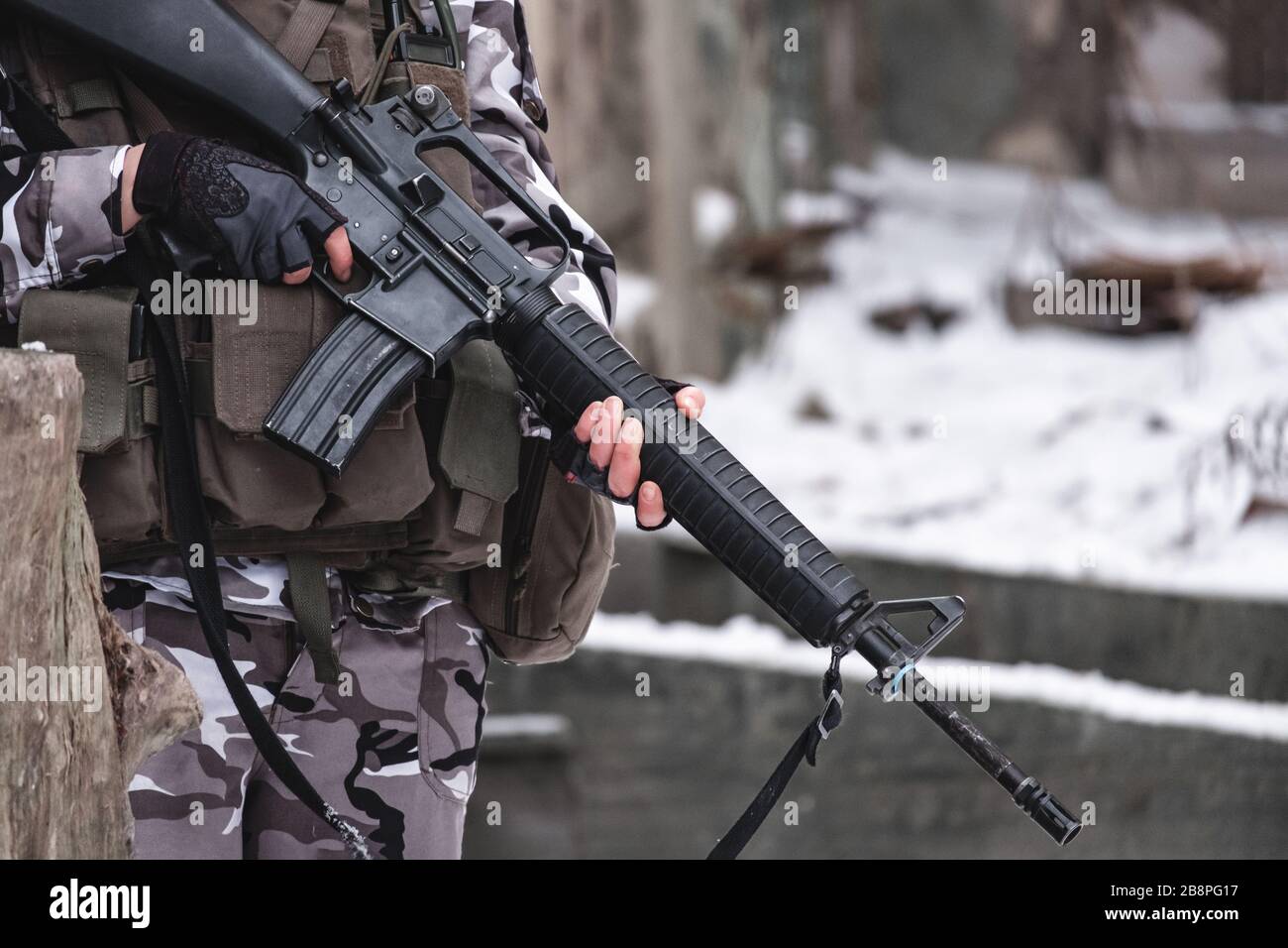 Soldier watchman hi-res stock photography and images - Alamy