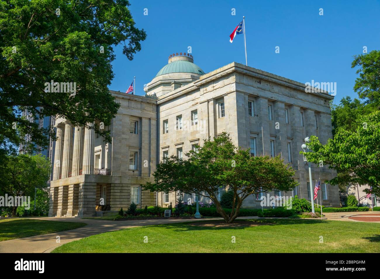 Raleigh NC North Carolina state capitol capital statehouse complex ...