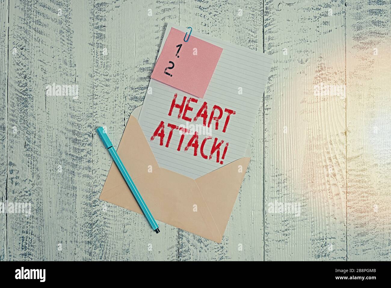 Text sign showing Heart Attack. Business photo text sudden occurrence ...