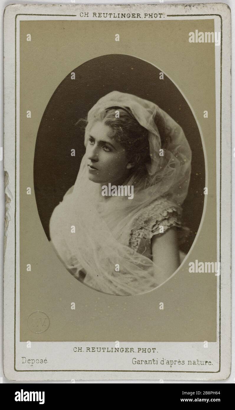 Portrait of Helena Small Rose Augustine (husband Mr Marais), (1852-1879 ...