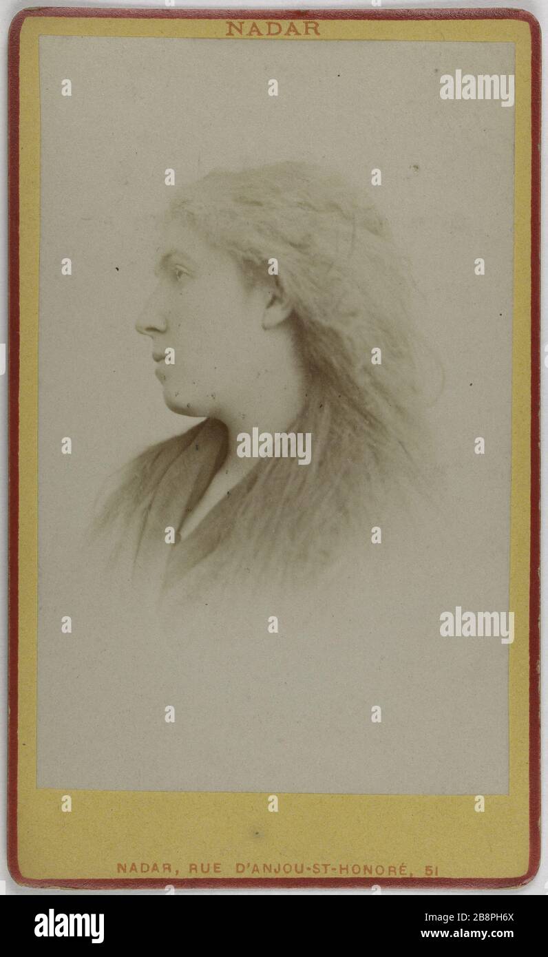 Portrait of Helena Small Rose Augustine (husband Mr Marais), (1852-1879 ...